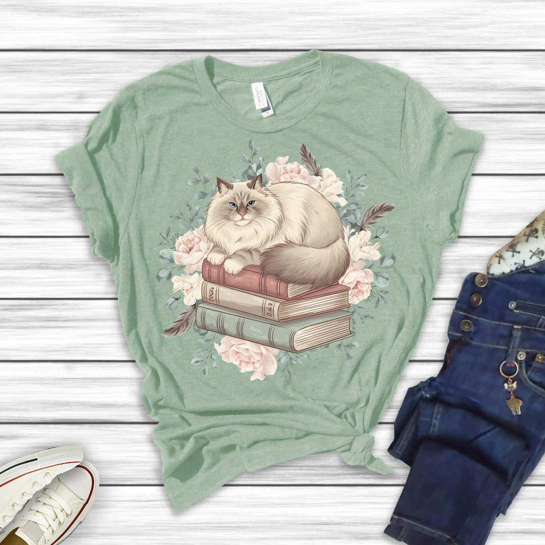 Cat Book Png Books and Cats Reading Png Cat Mom Png Book Lovers Png ...