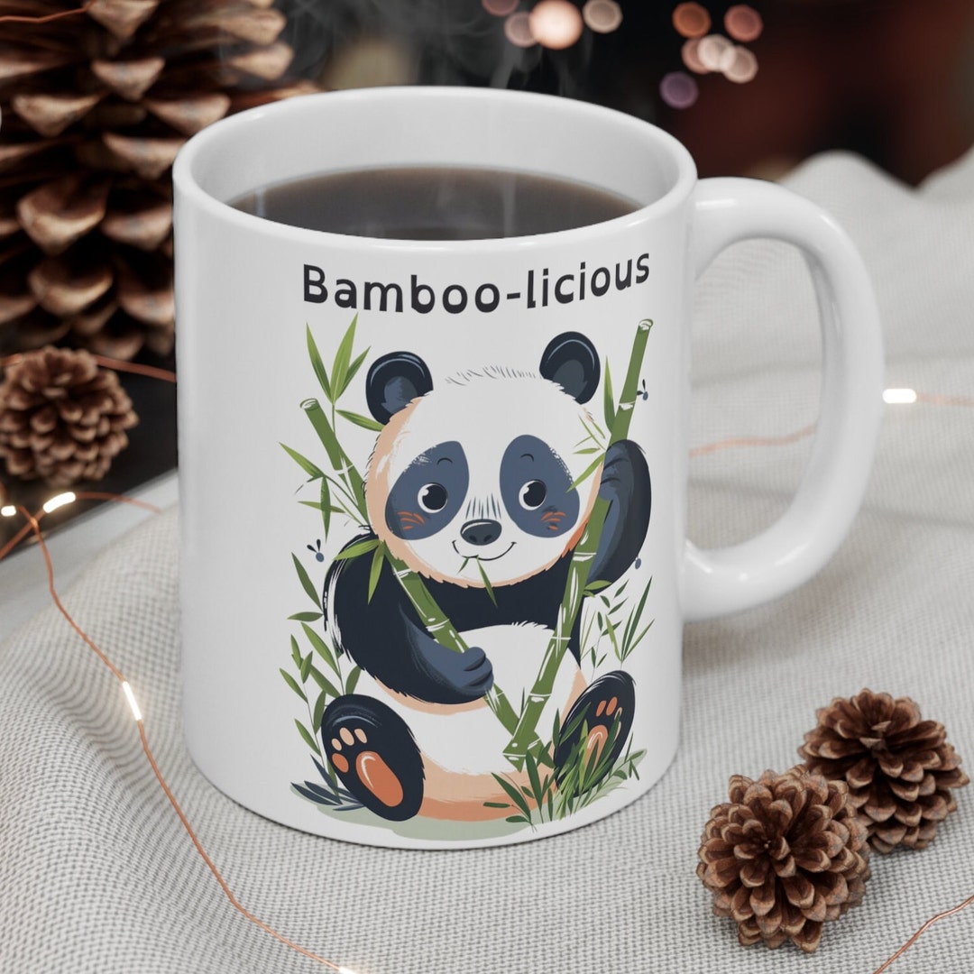 Panda Ceramic Mug 11 Ounce Mug Tea Coffee Cup Panda Lover Gift Funny ...
