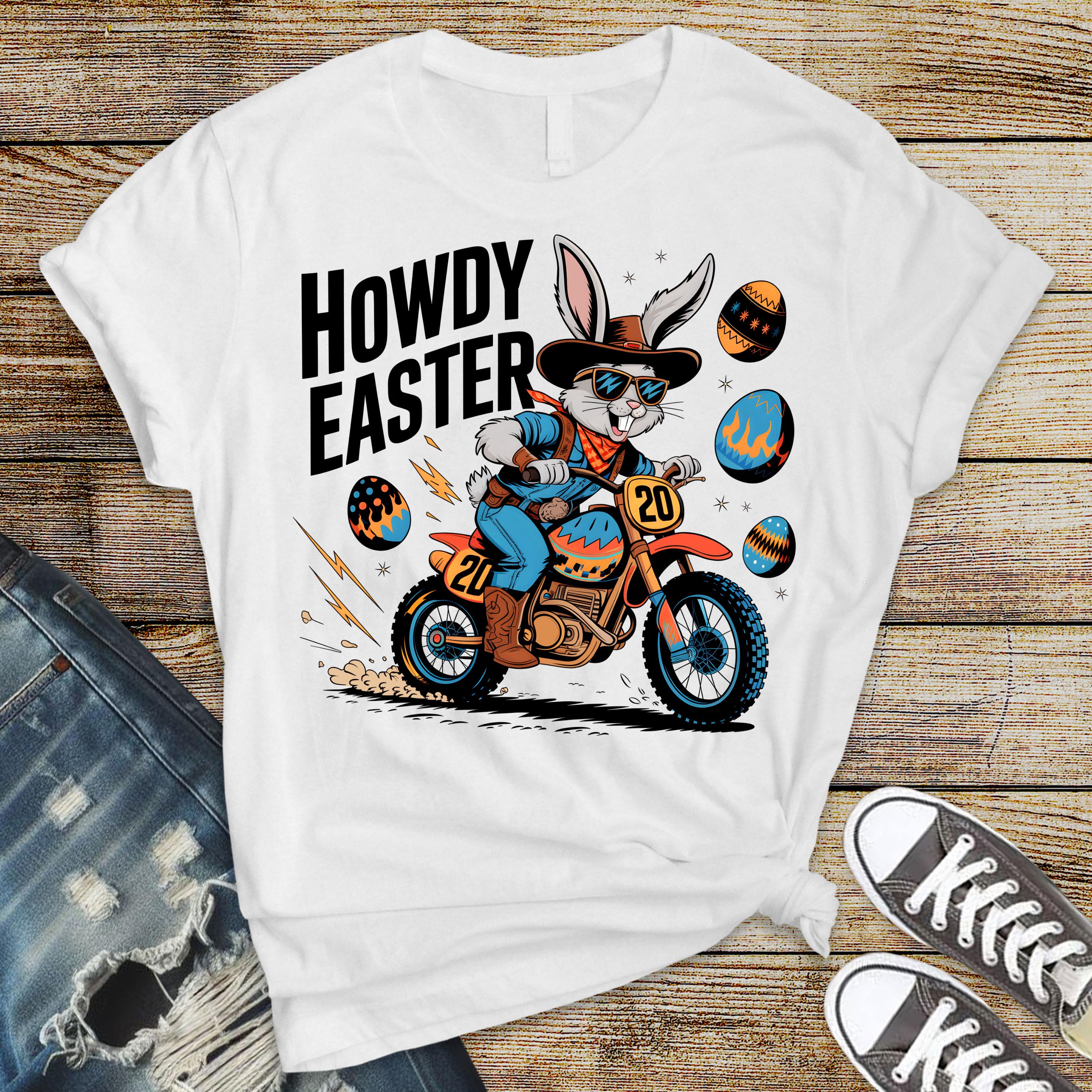 Howdy Easter Biker Bunny Png Dirt Bike Png for Kids Easter Png Unique ...