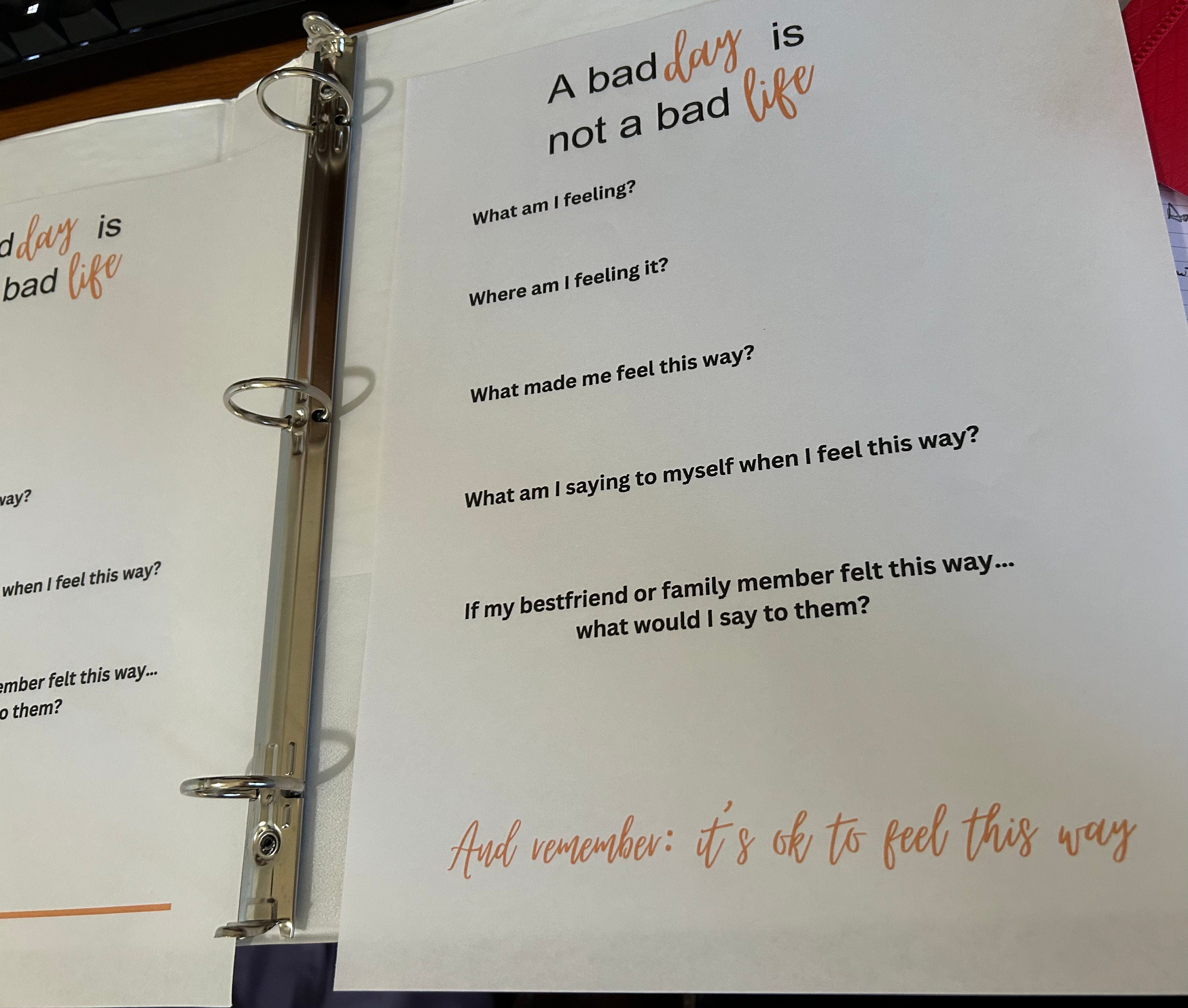 A Bad Day Printable Journal Entry - Etsy