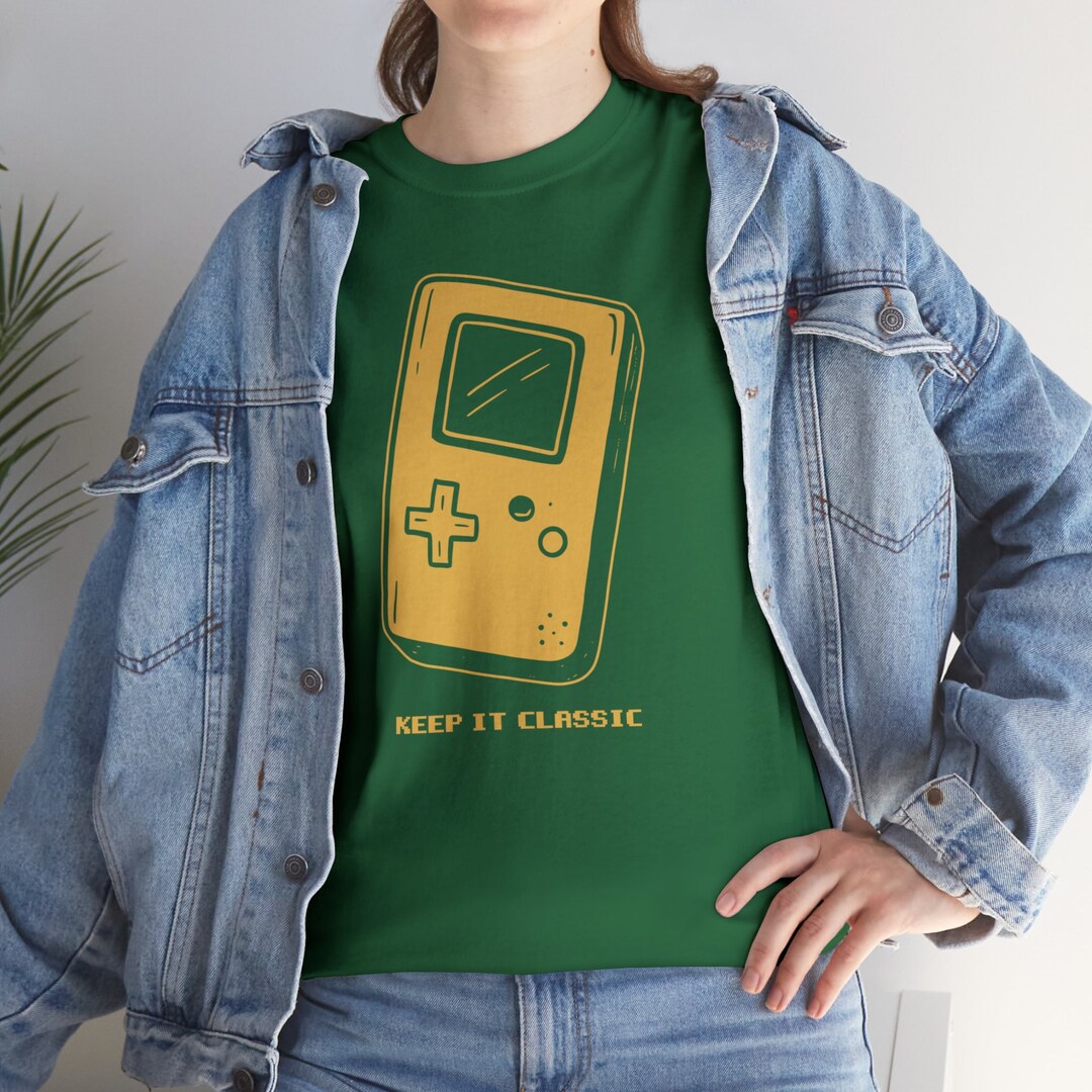 Retro Gaming Tee | Classic Handheld Console Shirt | Vintage Gamer ...
