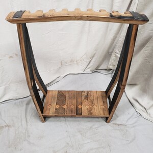 Barrel Stave Billiard/pool Cue Floor Rack - Etsy