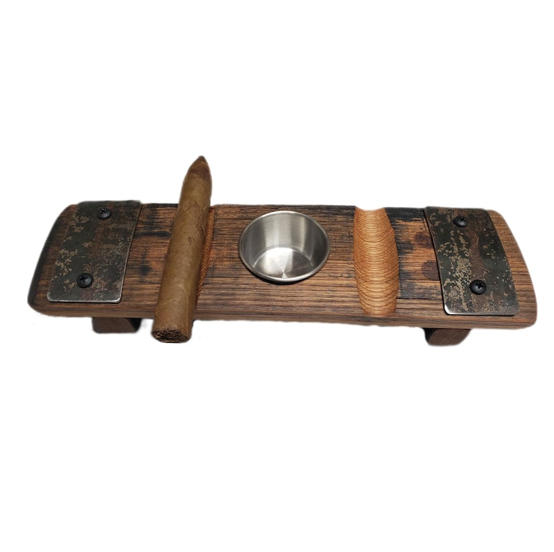 Rustic Stave Double Cigar Ashtray - Etsy