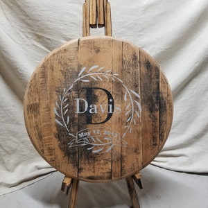 Bourbon Barrel Stave Mini Display / Art Easle - Etsy