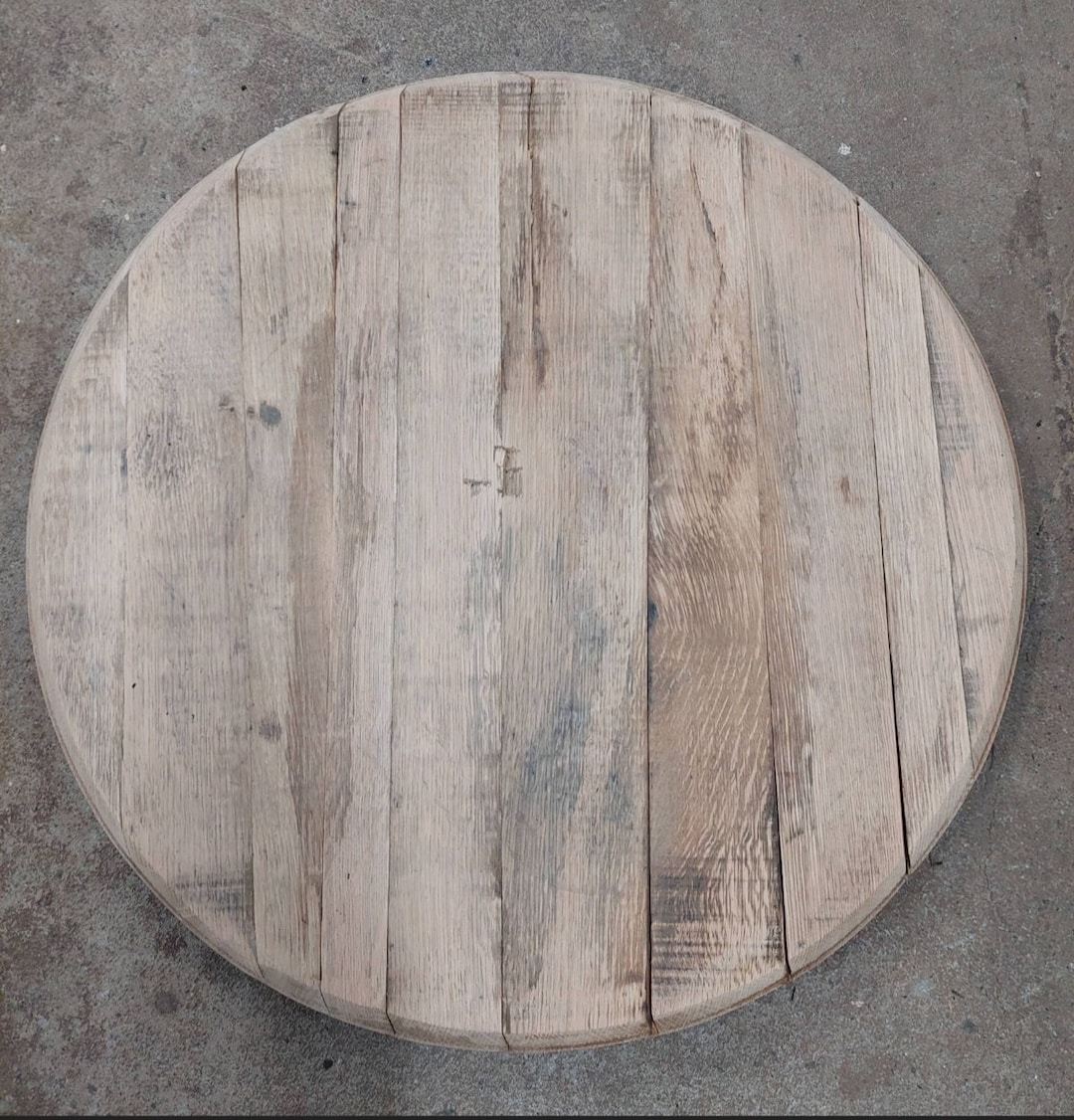 Bourbon Barrel Top, Cleaned - Etsy