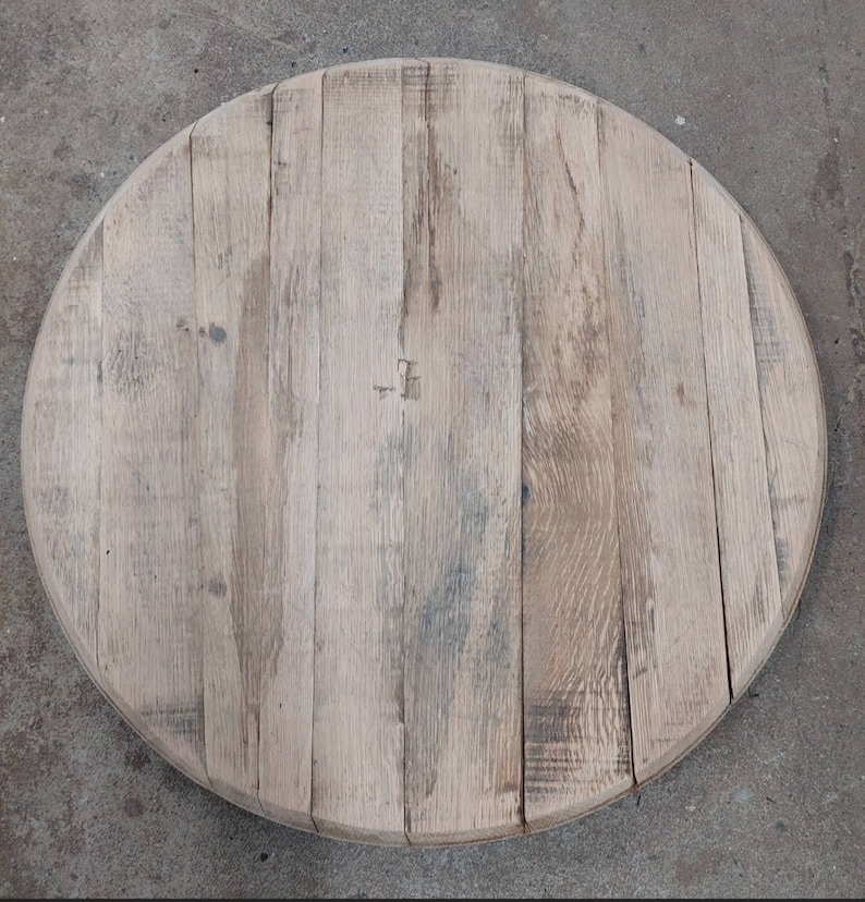 Bourbon Barrel Top, Cleaned - Etsy