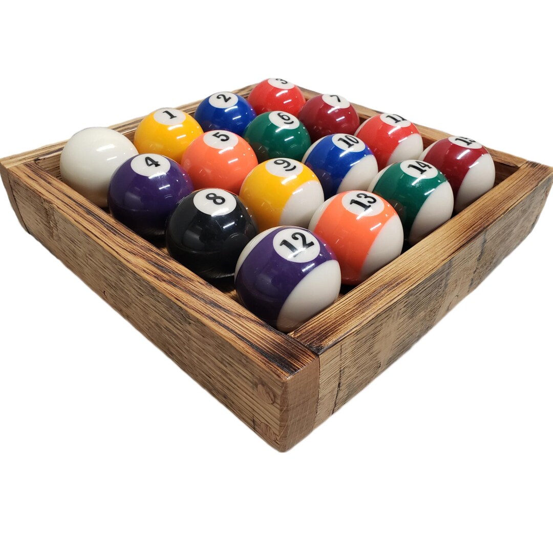 Barrel Stave Billiard Ball Storage Tray - Etsy