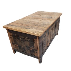 Barrel Stave Storage Bench Chest / Stave Trunk - Etsy