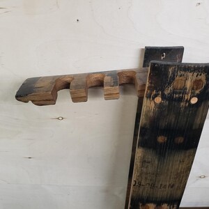 Bourbon Barrel Stave Pool Cue Rack / Billiard Shelf - Etsy