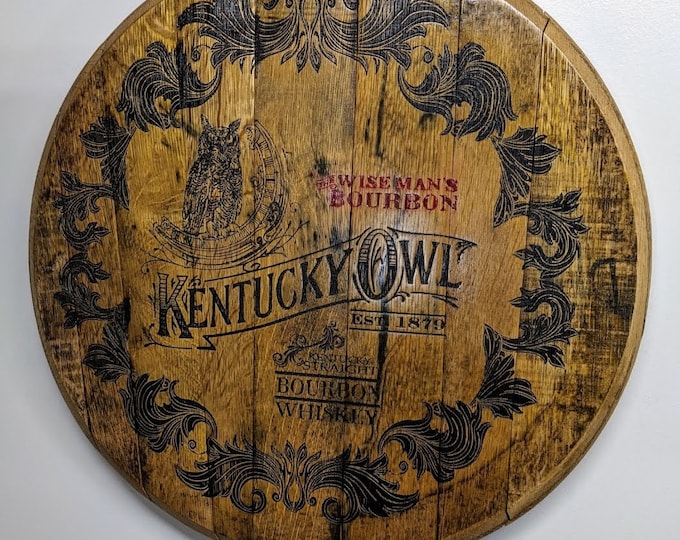 Buffalo Trace Bourbon Barrel Wall Hanging - Buffalo Trace - Home Bar ...