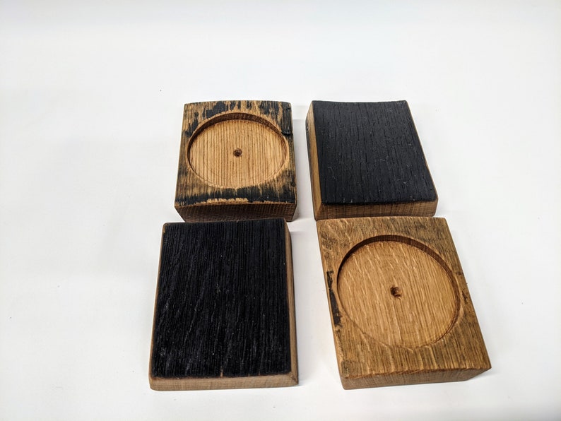 Bourbon Barrel Stave Coaster Set - Etsy