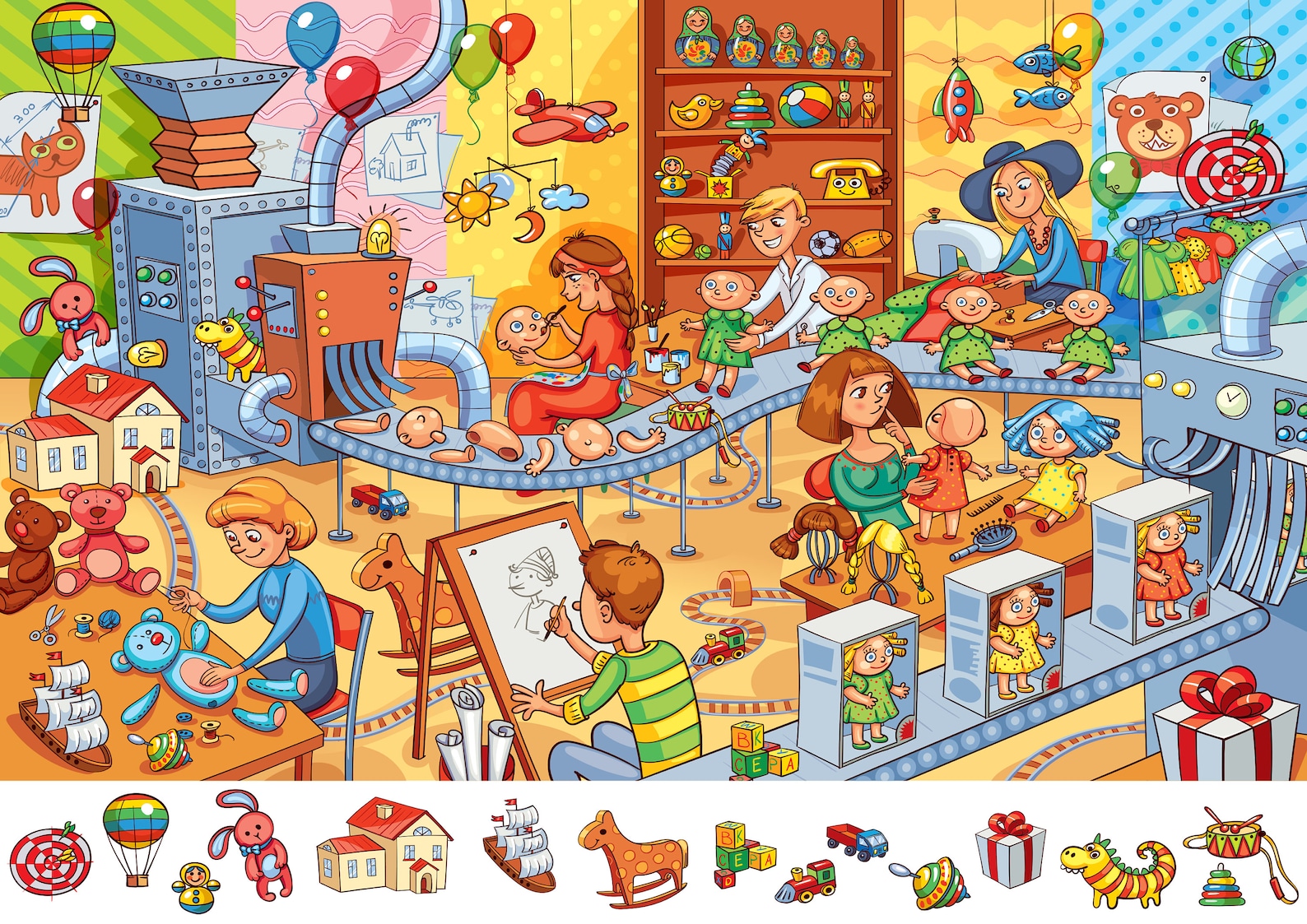 Find the Hidden Object. Activity Pages for Kids. Set of 5 - Etsy