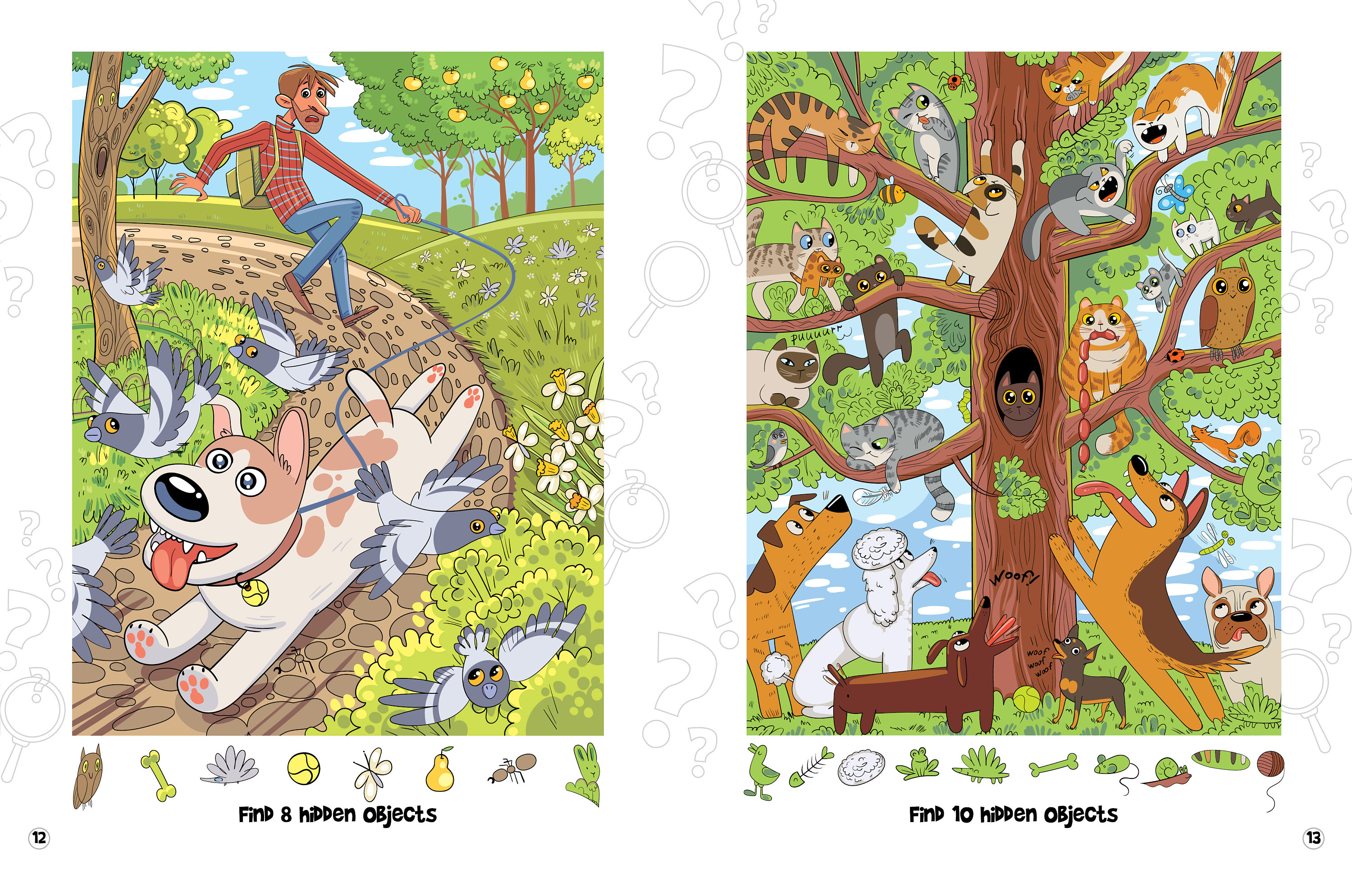Puzzle Book find the Hidden Object Pets and - Etsy