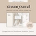 Digital Dream Journal, Sleep Tracker, Sleep Log, Goodnotes Template ...