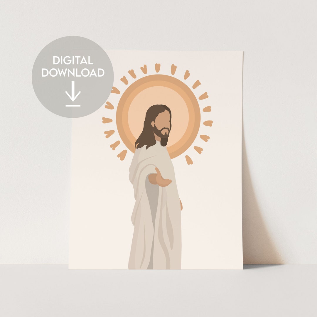 Christ's Hand Outreached - Digital Download - Etsy