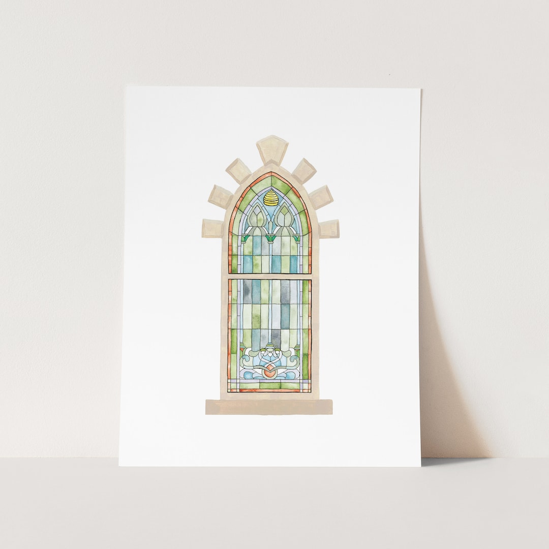 Provo City Center Temple Window - Etsy