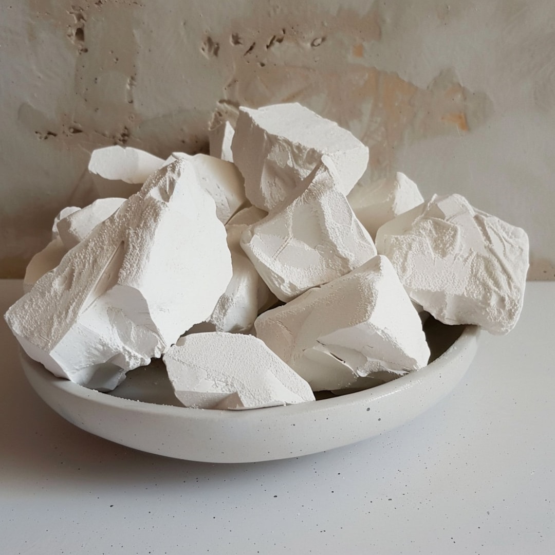 Pure Kaolin Clay Chunks – White Dirt Kaolin for DIY Masks & Crafts - Etsy
