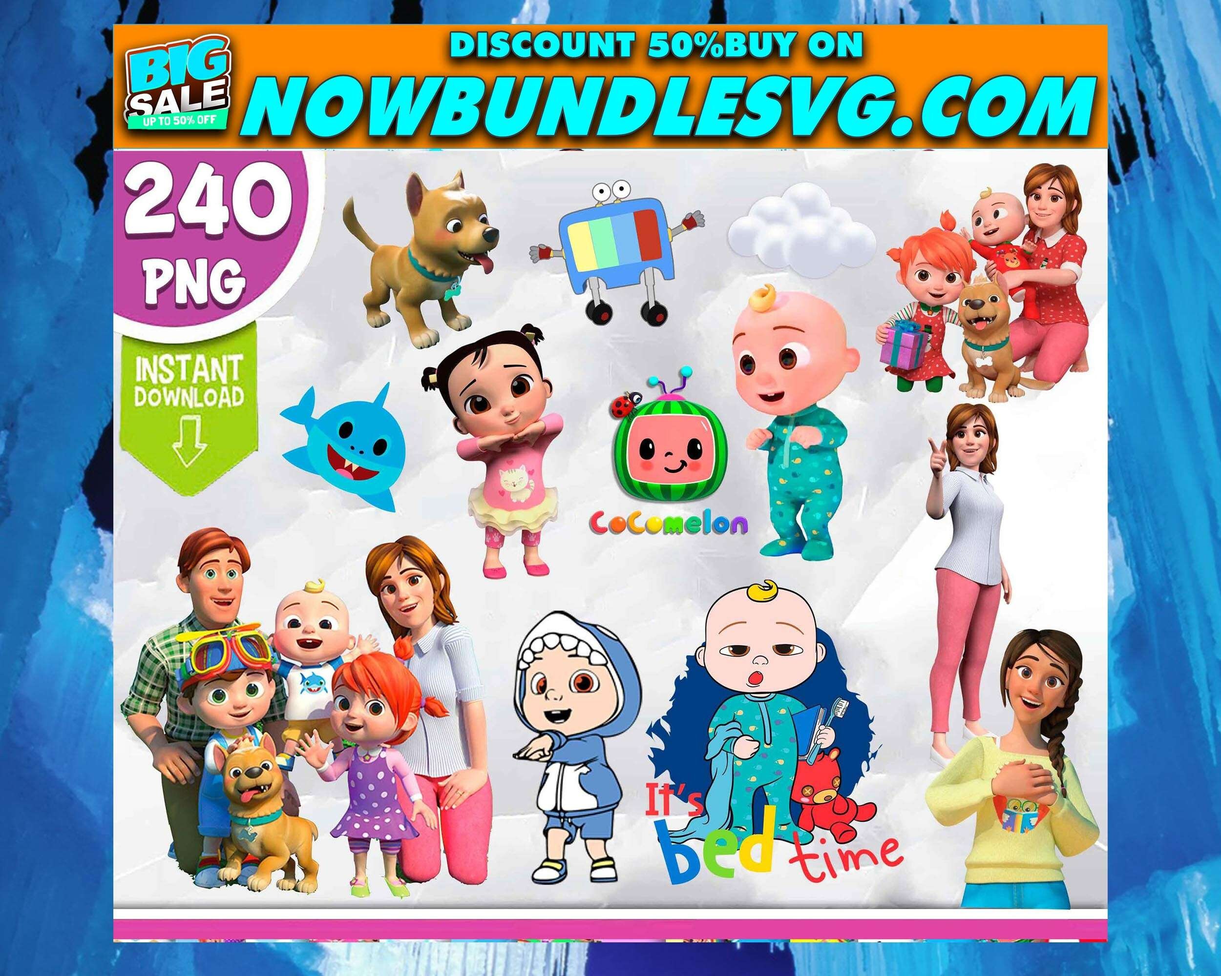 Cocomelon SVG Bundle 700 Files Cocomelon SVG for Cricut - Etsy