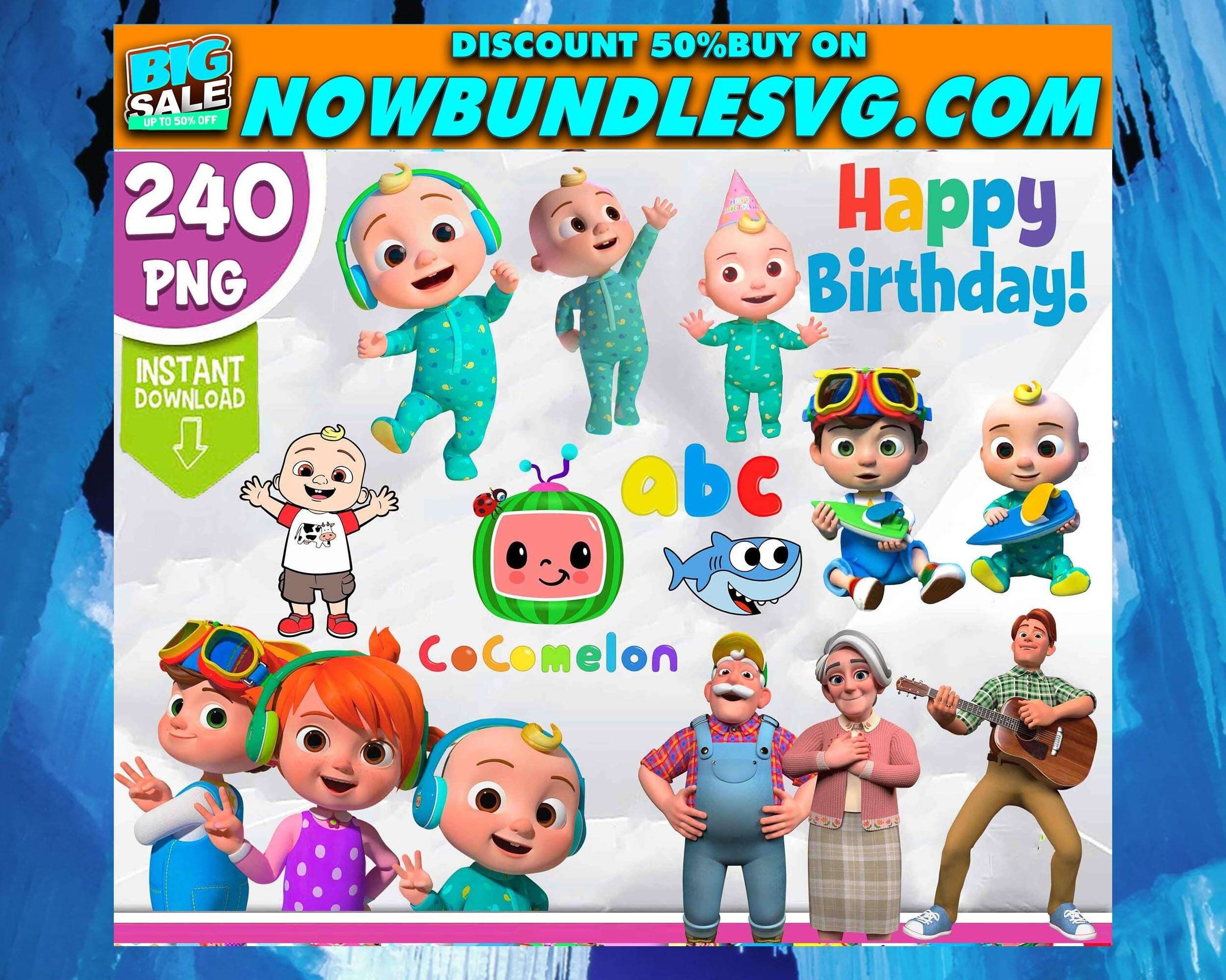 Cocomelon SVG Bundle 700 Files Cocomelon SVG for Cricut - Etsy