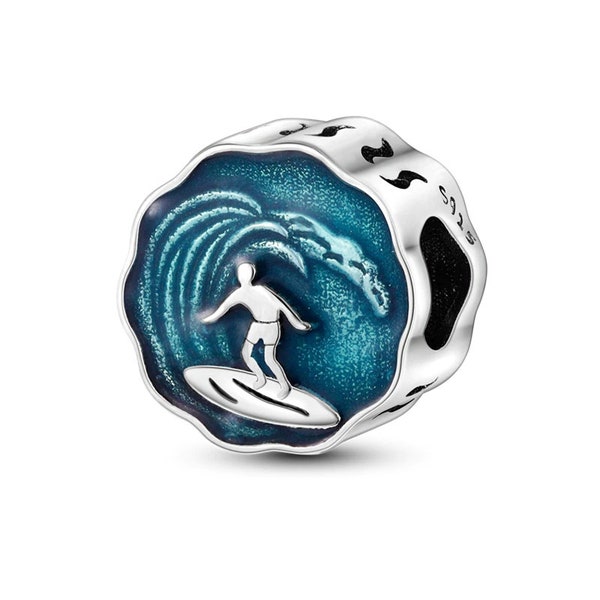 Surfing Charm - Etsy