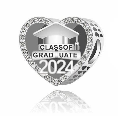 Happy Graduation 2024 Charm Fit for Pandora Bracelet 925 Sterling Silver - Etsy