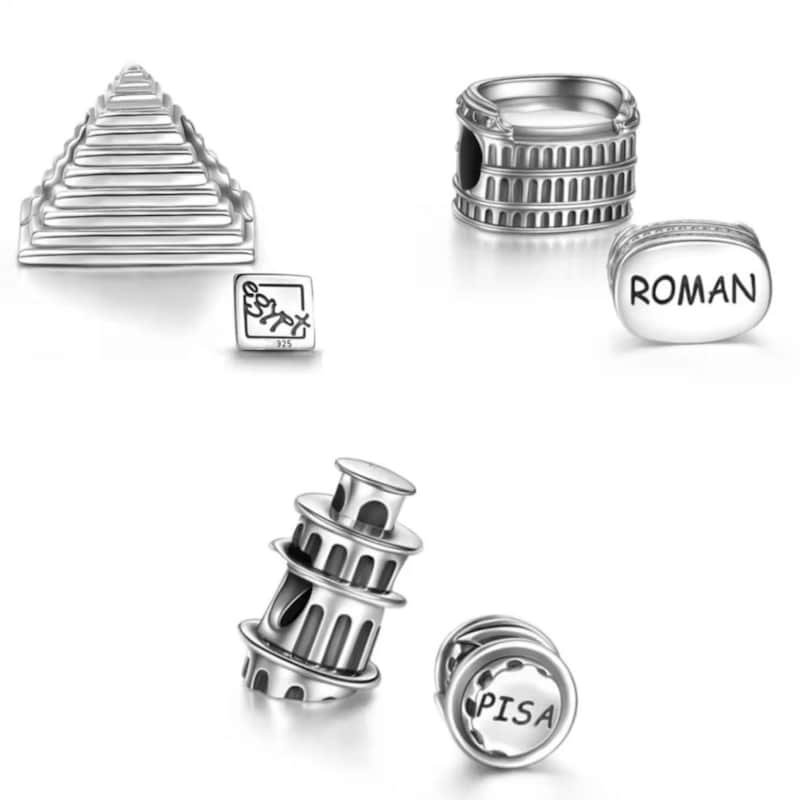 Pandora Building Charm - Etsy