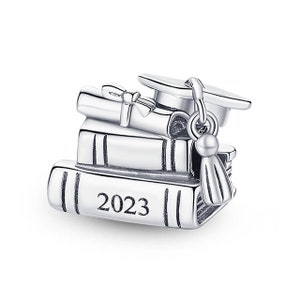 Graduation Charm Fit for Pandora Bracelet 925 Sterling Silver - Etsy