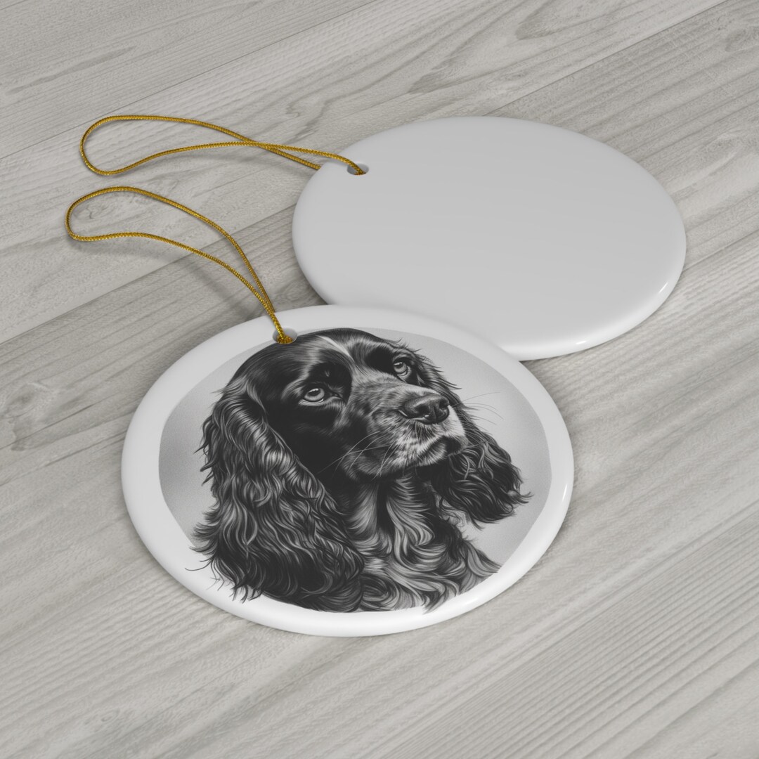 Cocker Spaniel Christmas Ornament Dog Lover Ornament Animal - Etsy