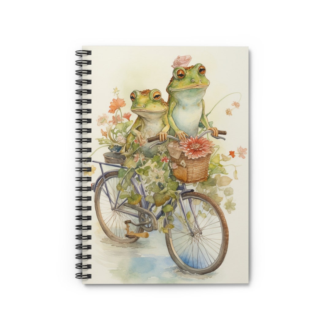 Froggy Joyride 118 Page Ruled Notebook, Funny Gift, Stocking Stuffer - Etsy
