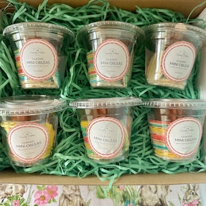 Mini Obleas (thin and Crispy Round-shaped Wafers) Each Cup Includes 24 ...