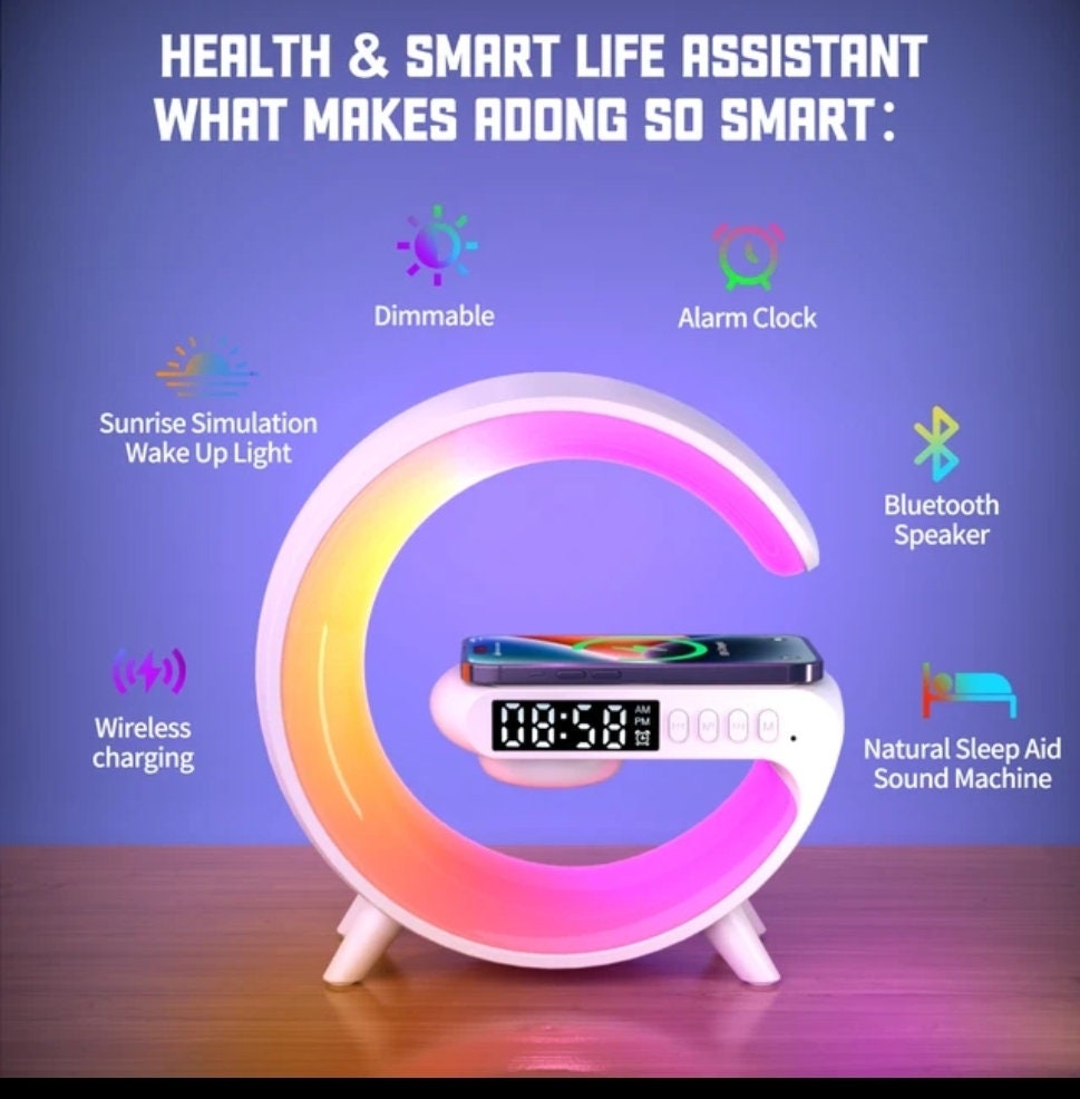 Smart LED Desk Lamp, Smart 4 in 1 - Etsy