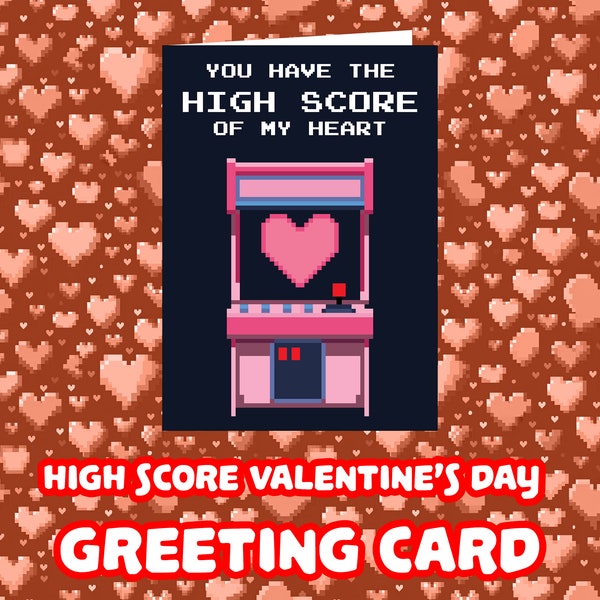 Arcade Card - Etsy