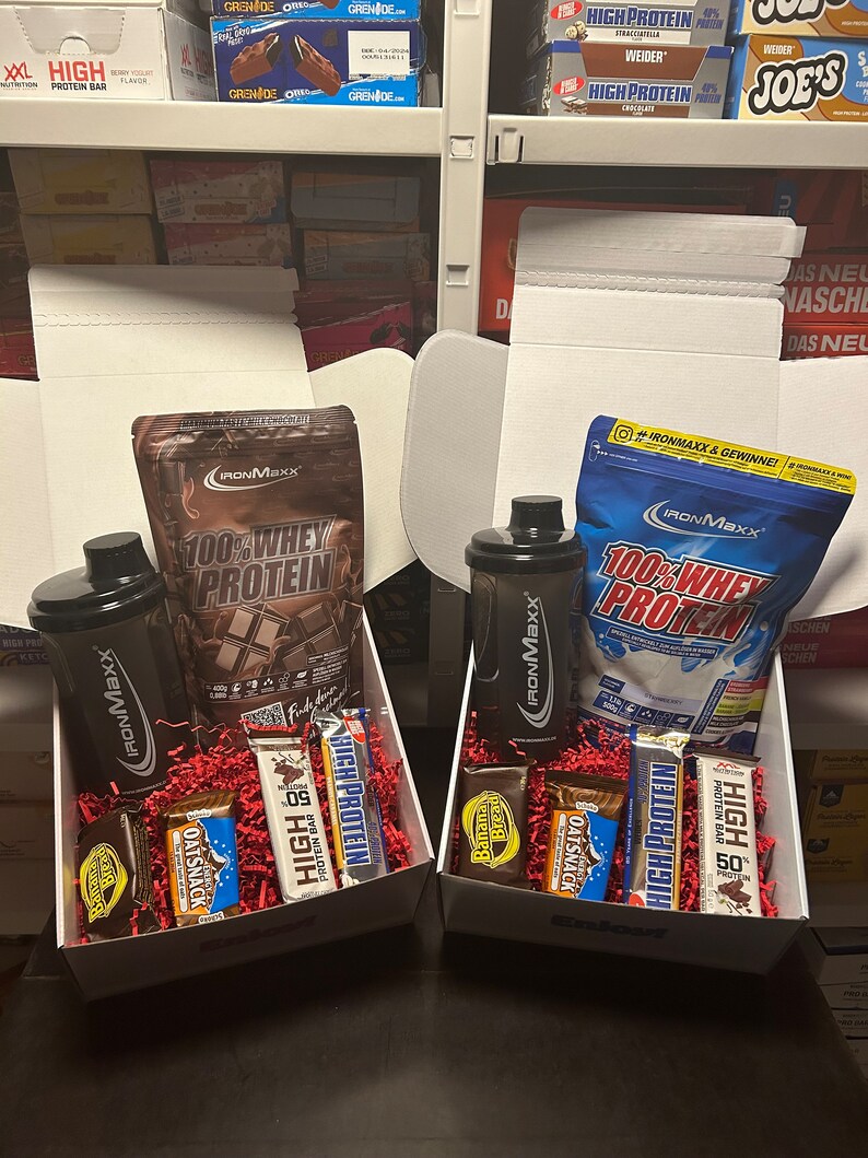 High Whey Protein Box Protein Snacks for Fitness & Enjoyment Perfect ...