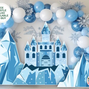 BIG CUTOUT Iceberg Cutout Princess Party Cutout Frozen Icebergs ...