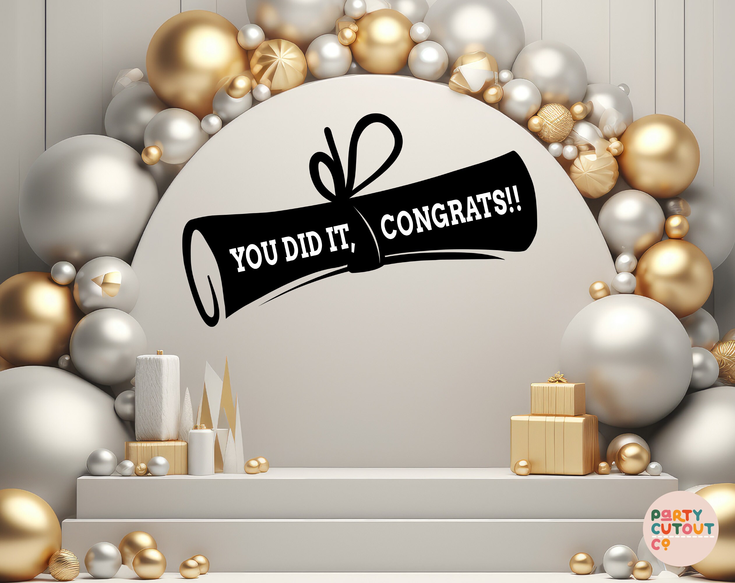 BIG CUTOUT, Graduation Party, Graduation Cutout, Congrats 2024 ...