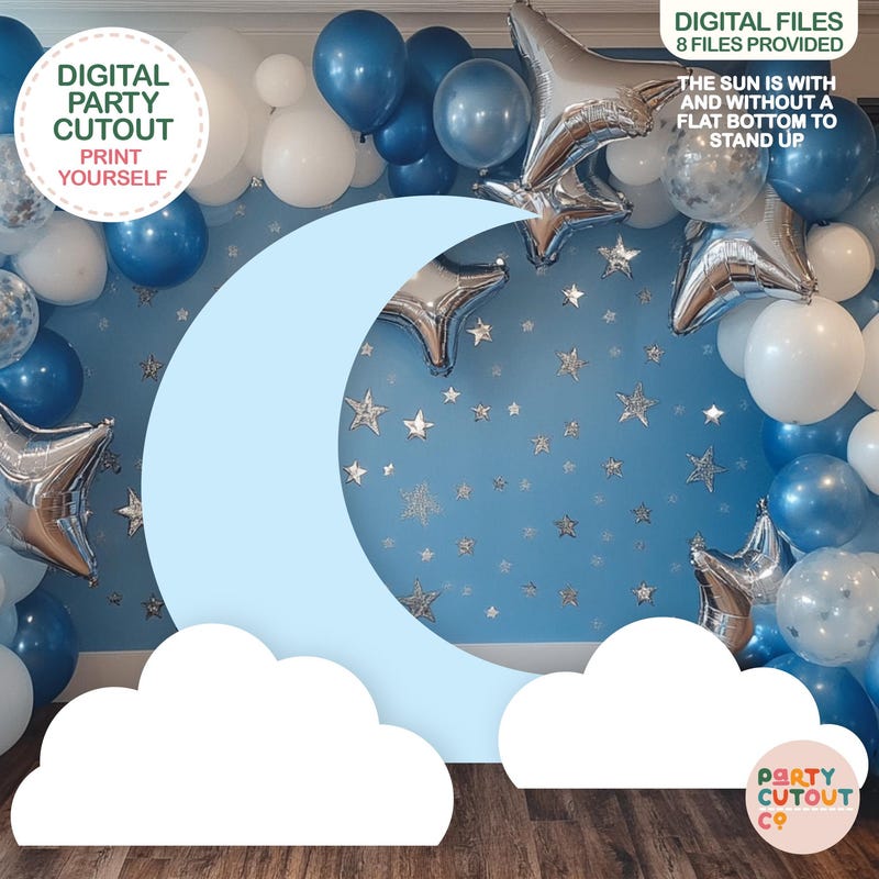 Large Moon Prop - Etsy