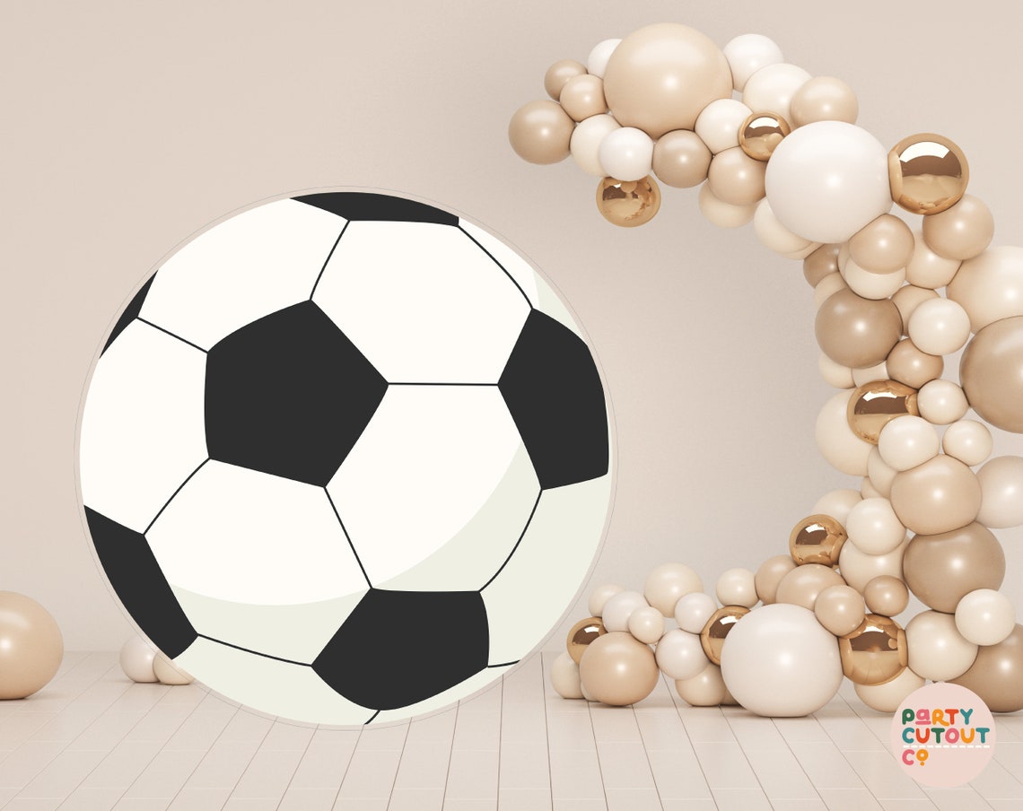 BIG CUTOUT, Soccer Ball, Soccer Cut Out Decoration, Football, Football ...