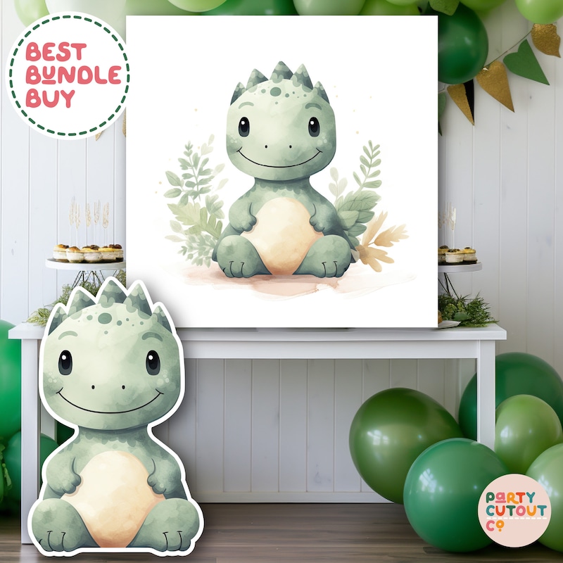 Baby Dinosaur Cut Out - Etsy