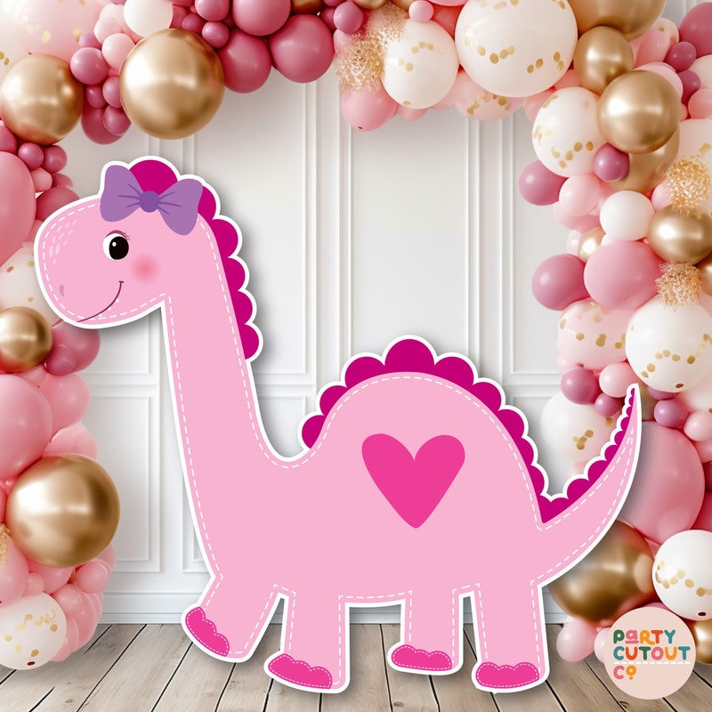 Pink Dinosaur - Etsy