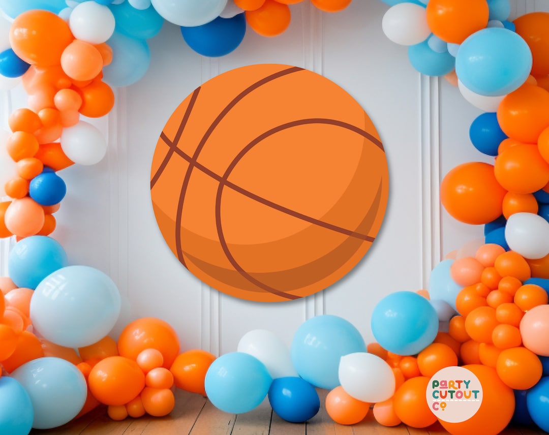 BIG CUTOUT Basketball Basketball Decorations Basketball Cutout ...