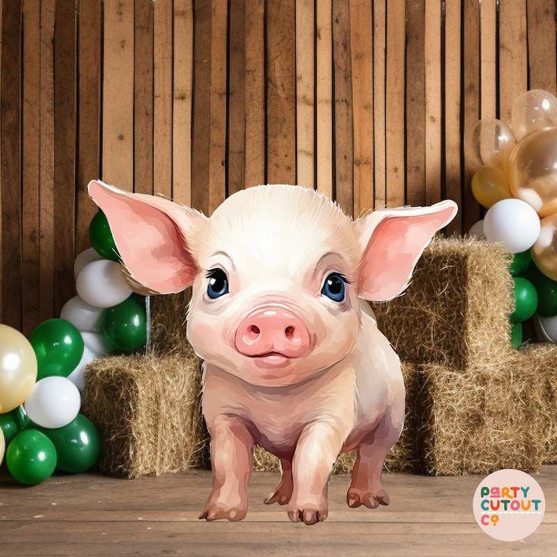 Pig Party Prop - Etsy