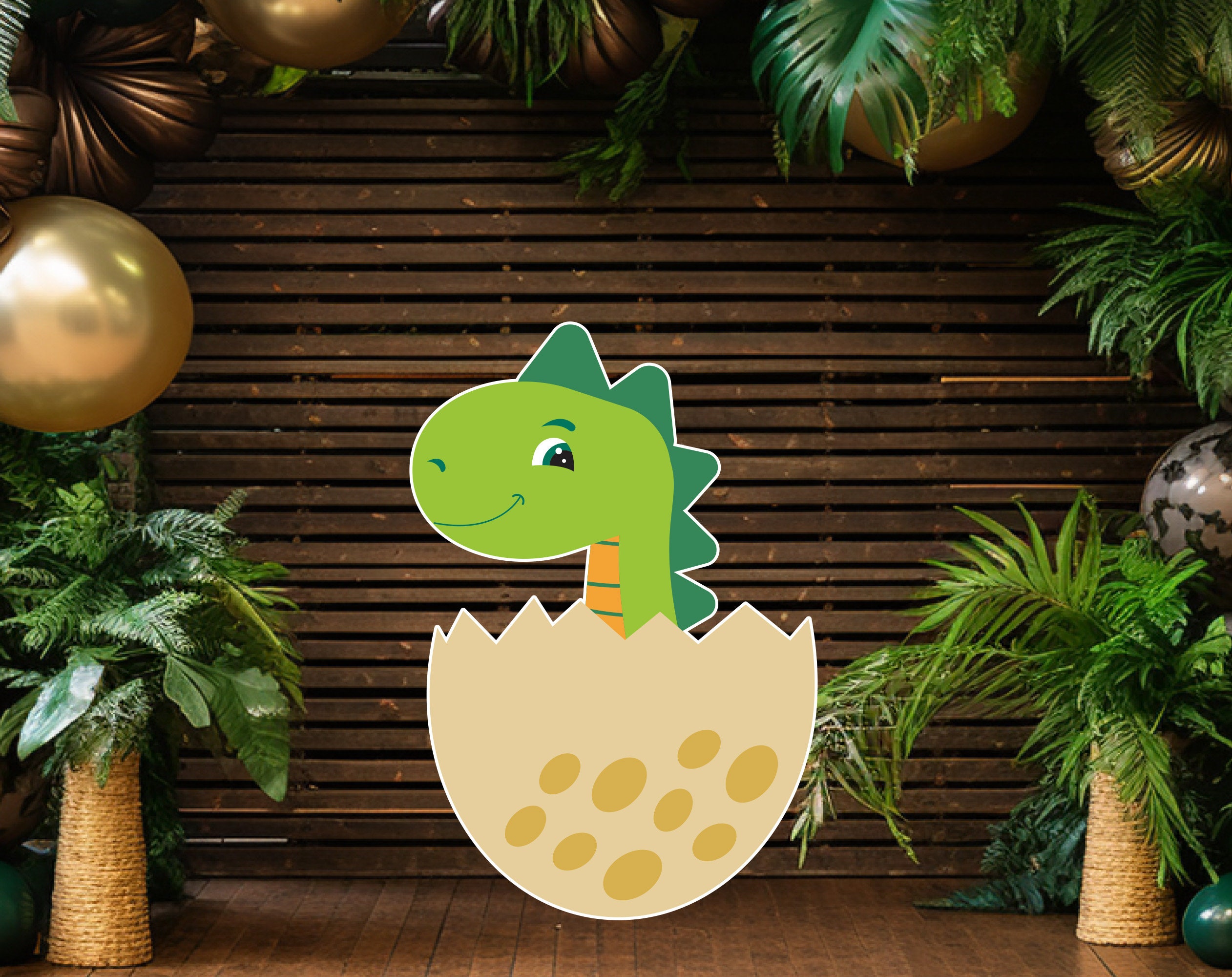 BIG CUTOUT Dinosaur Cut Out Decoration Baby Dinosaur Prop Stegosaurus ...