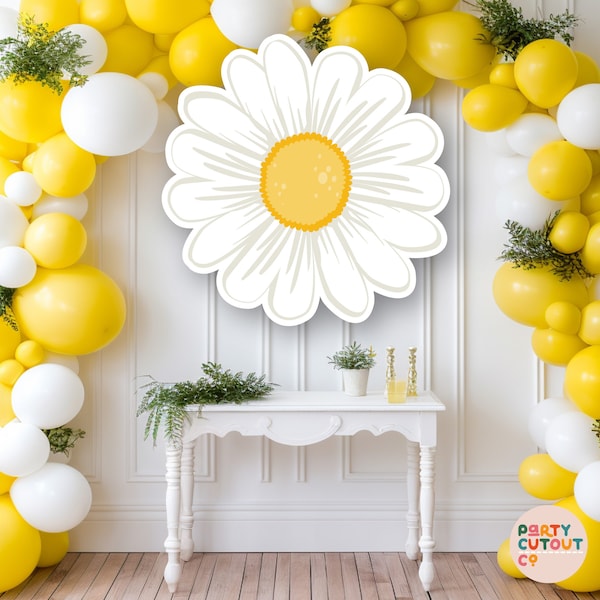 Daisy Theme Birthday Decorations - Etsy