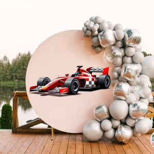 BIG CUTOUT Racing Car Decoration Formula One Prop Stand up Cutout ...