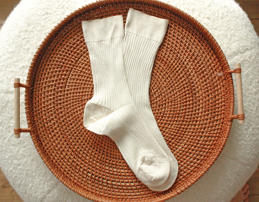 GOTS Certified % 100 Cotton Socks, Premium Sweat Socks, Athletic Hiking ...