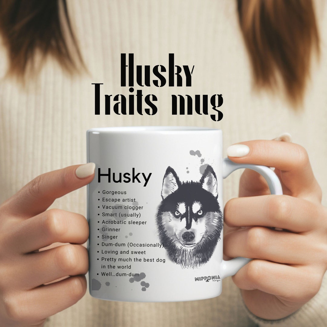 Husky Mug Cup, Siberian Husky Coffee Mug, Gift for Husky Owner, Gift ...