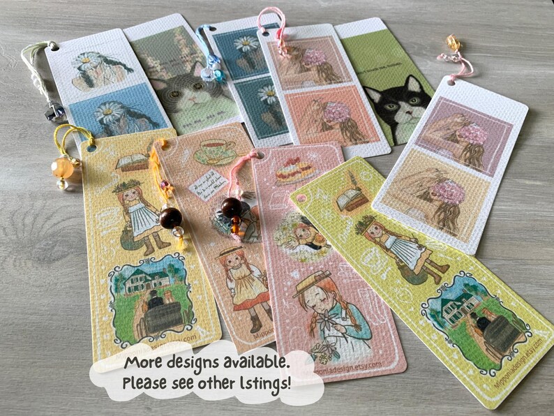 Bookmarks Anne of Green Gable Inspired, Beaded Bookmark, Cute ...
