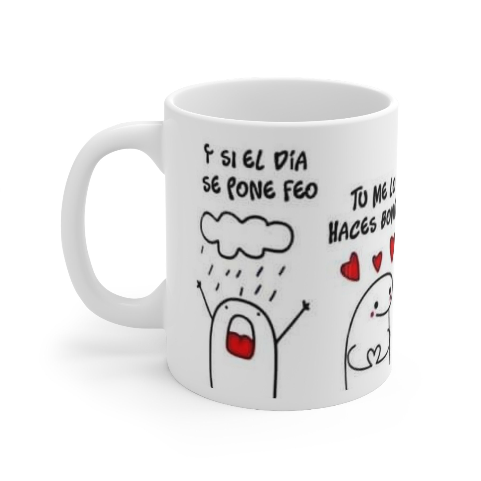 Taza De Stickers Con La Cancion Y Si El Día Se Pone Feo - Etsy