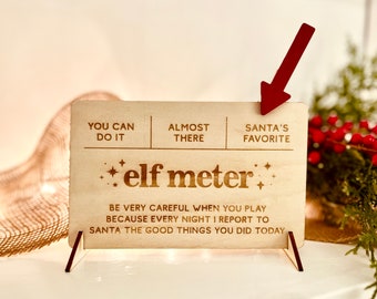 Elf Meter Elf Behavior Ornament Christmas Ornament Gift Elf - Etsy