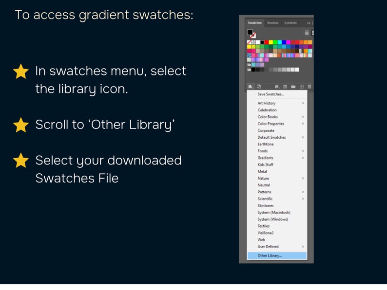 50+ Gradient Swatches for Adobe Illustrator | Gradient Swatch Graphic ...